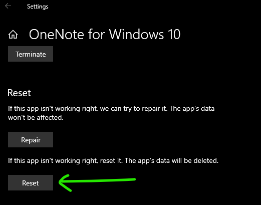 Closing and re-opening a notebook in OneNote – Wesleyan School