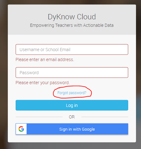 Logging in and using DyKnow Cloud – Wesleyan School