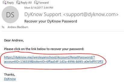 Logging in and using DyKnow Cloud – Wesleyan School