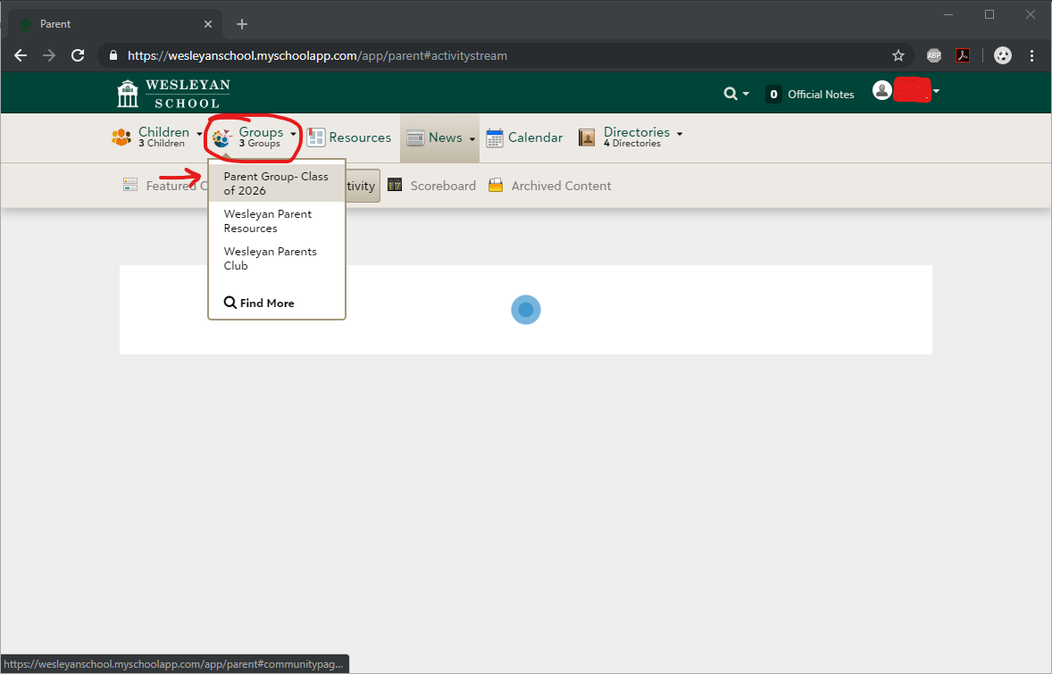 Pulling an Email List from a Blackbaud Group – Wesleyan School