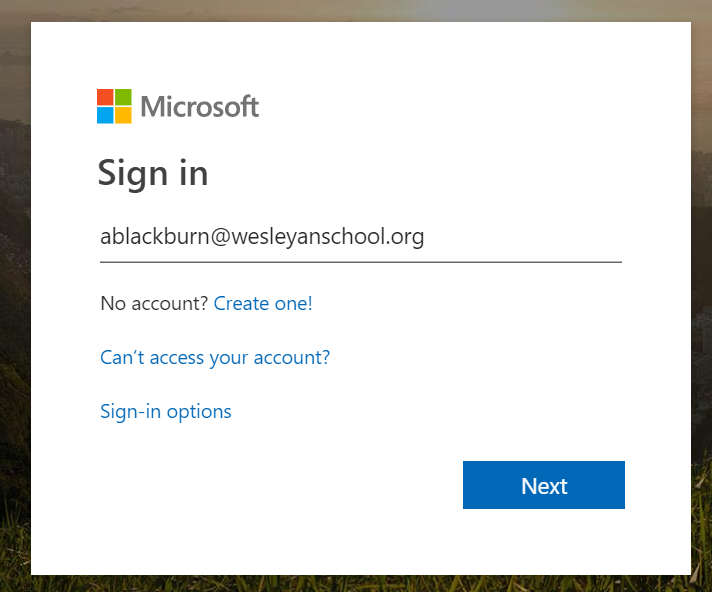 Tandem Login Instructions – Wesleyan School