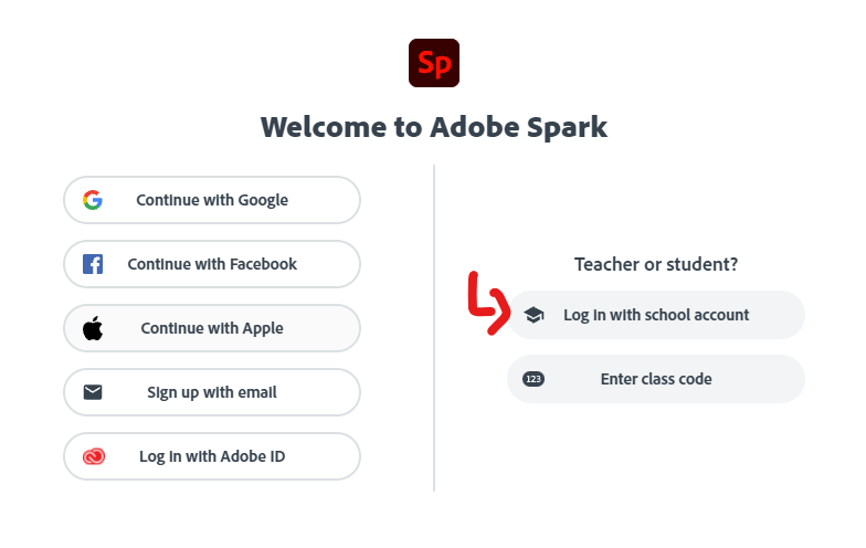 Login to Adobe Spark Account – Wesleyan School