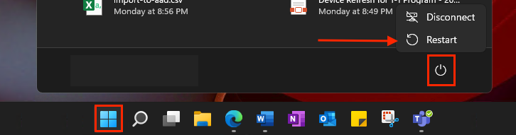 How to restart your Surface – Wesleyan School